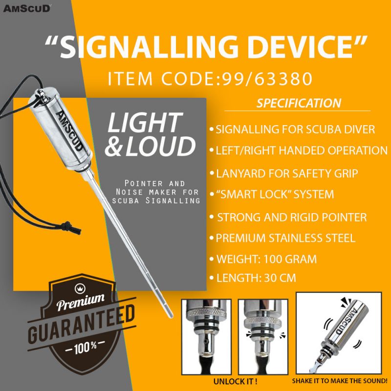 AmScuD Signalling Device Long – AmScuD – Premium Meets Value