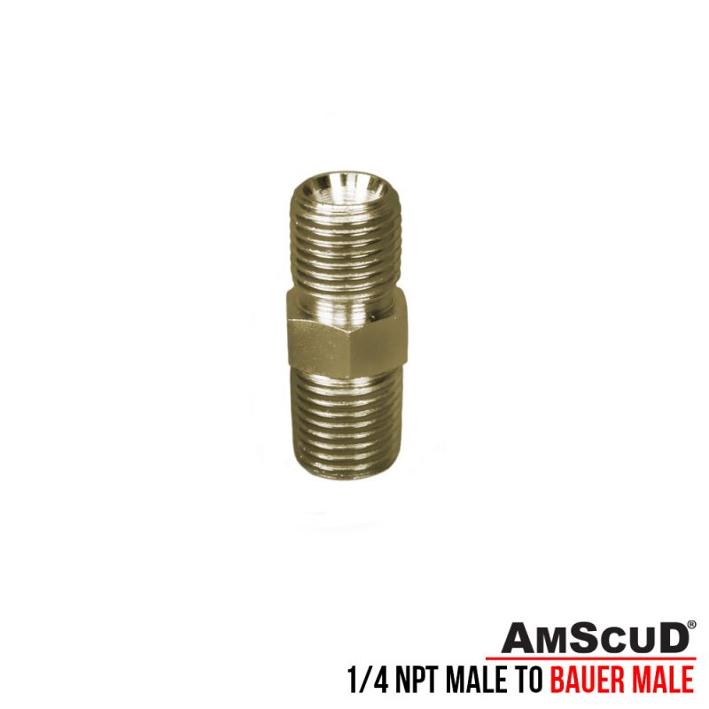 AmScuD Adapter 1/4 BAUER Male – AmScuD – Premium Meets Value