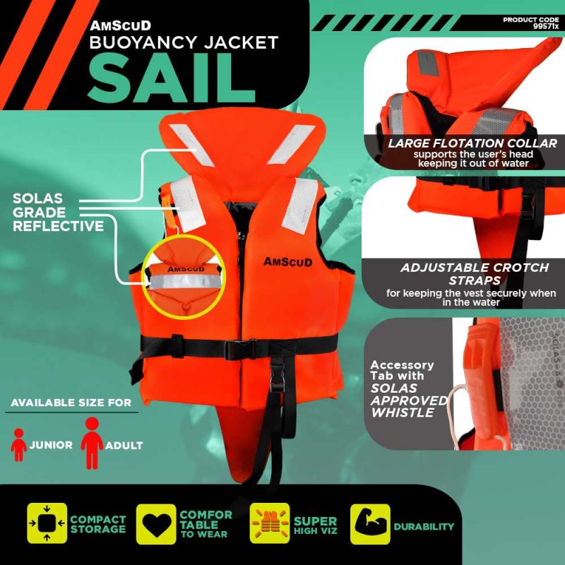 AmScuD Buoyancy Jacket Sail – AmScuD – Premium Meets Value