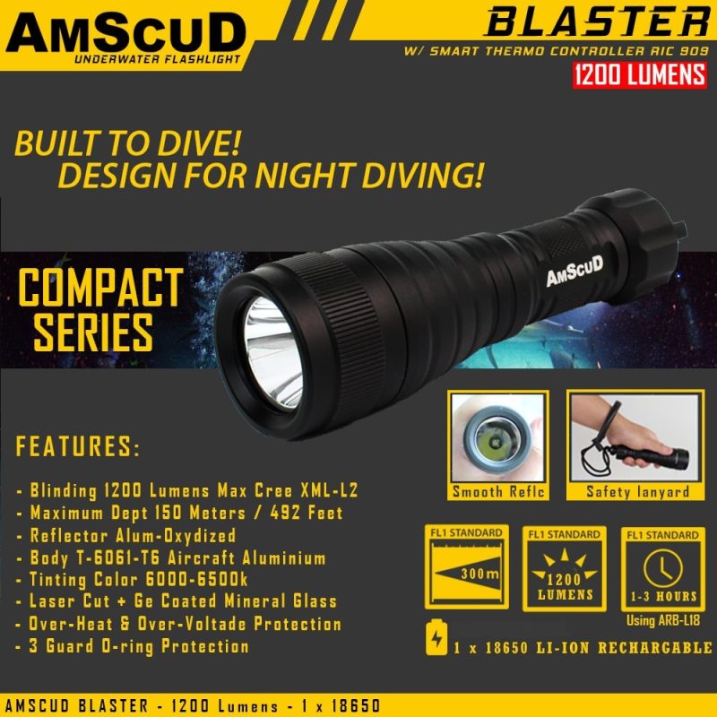 AmScuD Dive Light Blaster V2.0 – AmScuD – Premium Meets Value
