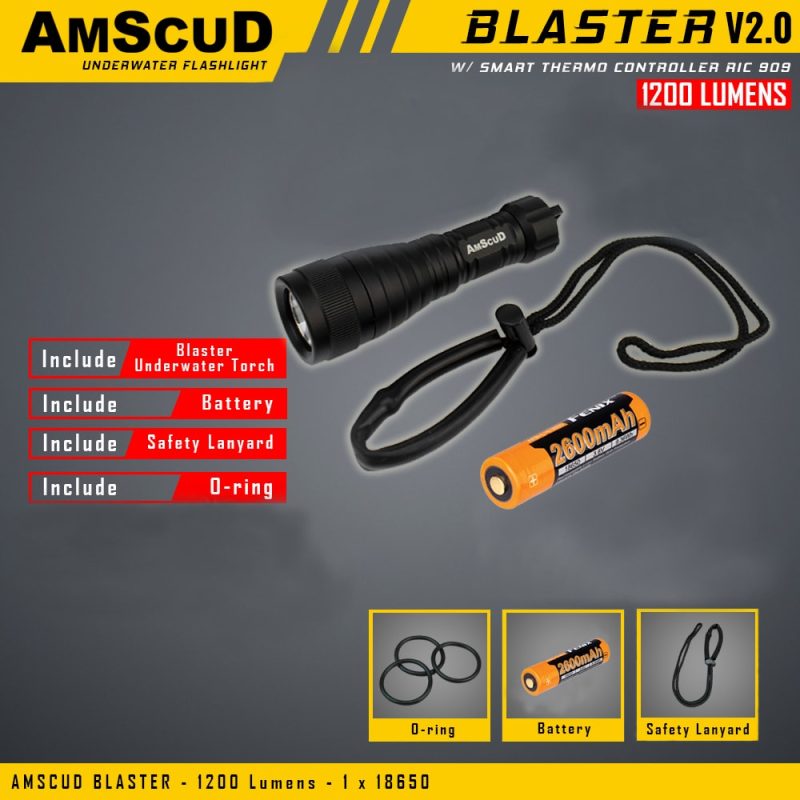 AmScuD Dive Light Blaster V2.0 – AmScuD – Premium Meets Value