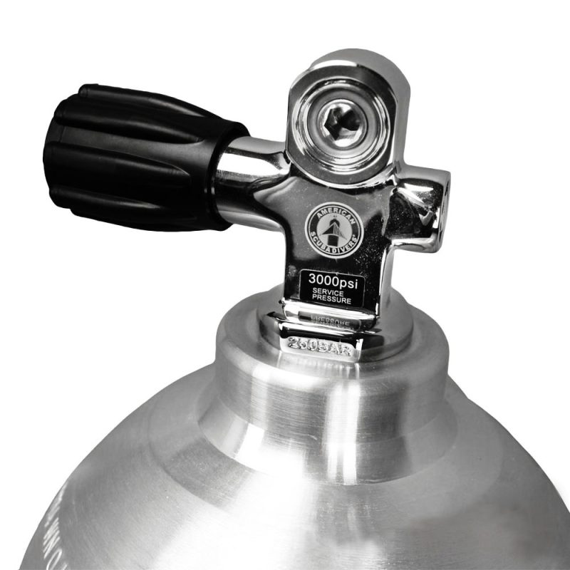 AmScuD Scuba Tank/Scuba Cylinder Alluminium P80 80 Cuft / 11.1 liters ...