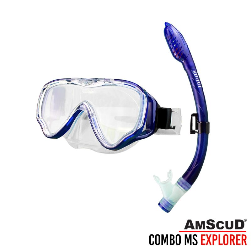 AmScuD Combo Set Mask + Snorkel Explorer – AmScuD – Premium Meets Value