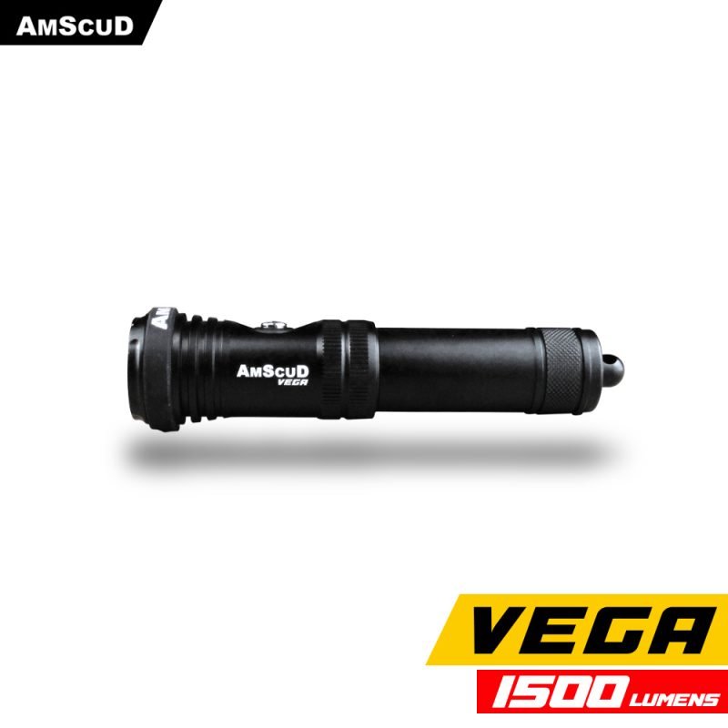 Amscud Vega Dive Light – 1500 Lumens – AmScuD – Premium Meets Value
